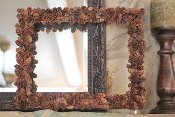 Tracy's Trinkets and Treasures: Pine Cone Frame
